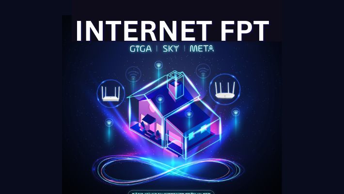 Internet FPT cáp quang siêu tốc dành cho hộ gia đình lớn nhiều thành viên